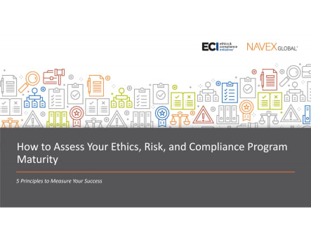 How to Assess Your Ethics, Risk, and Compliance Program Maturity | NAVEX